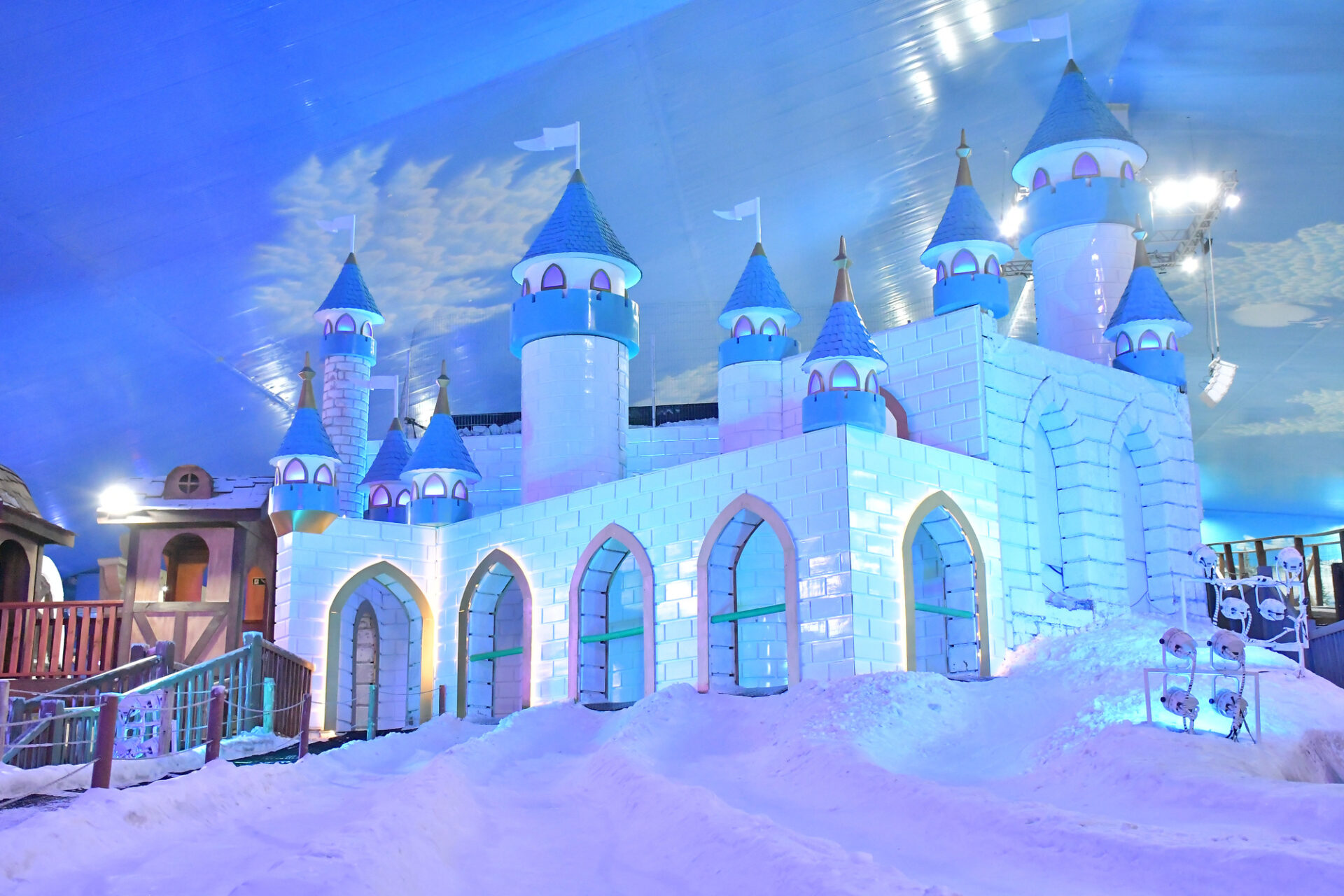 Magia da Neve: No aniversário de 10 anos o Castelo do Reino de Snowland ...