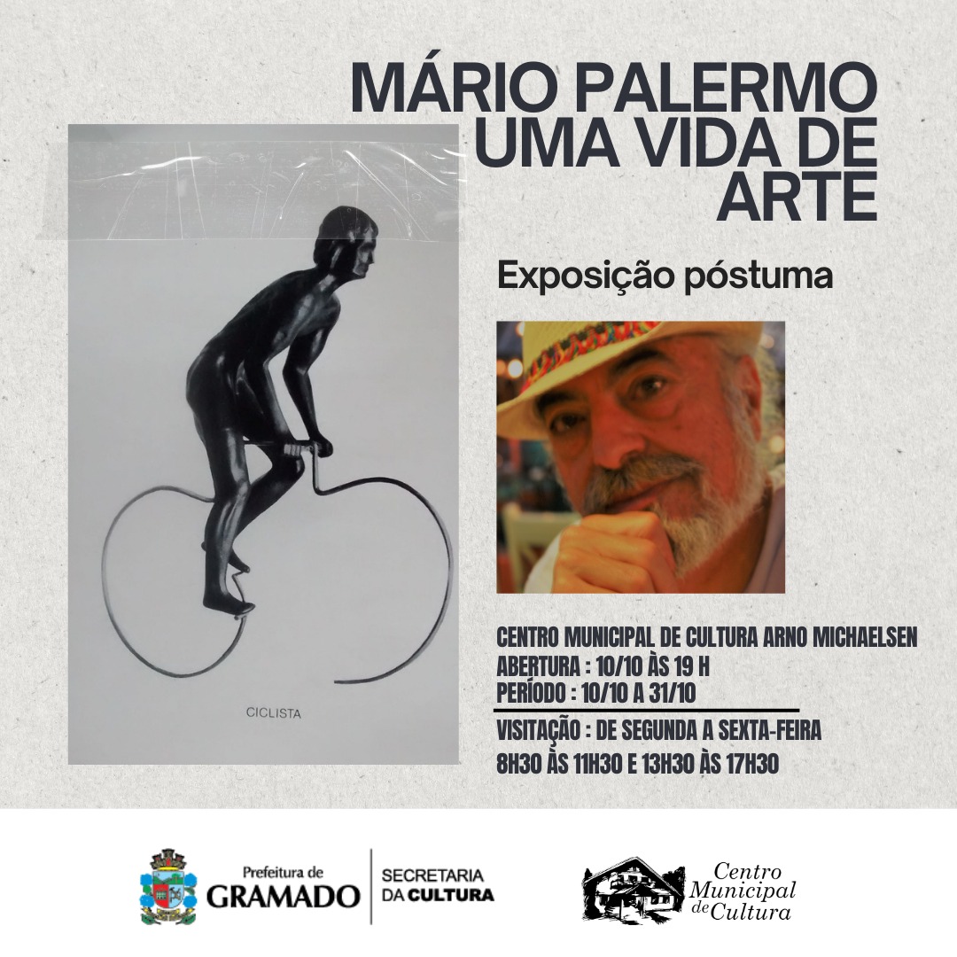 Centro de Cultura recebe exposição póstuma em homenagem a Mario Palermo ...