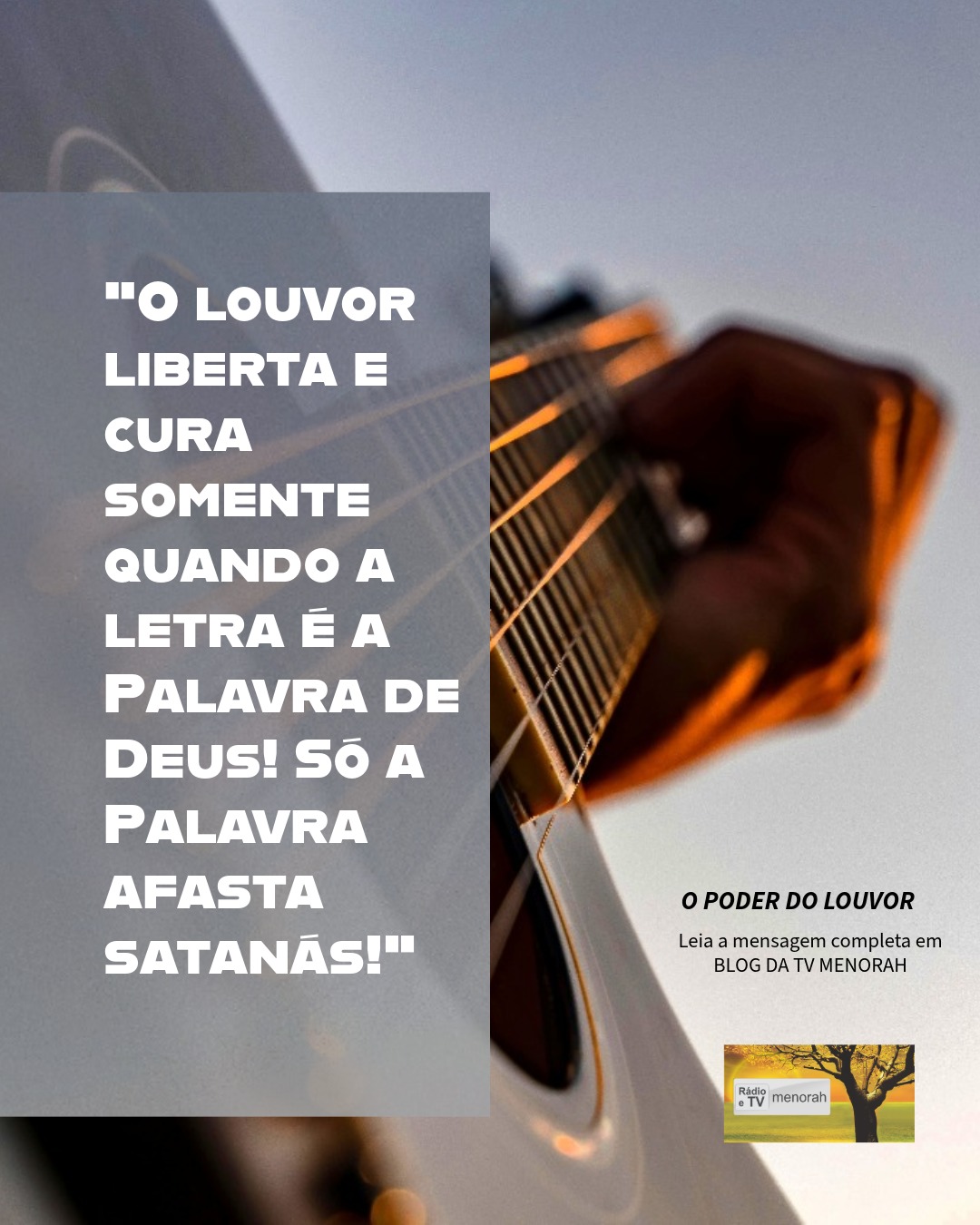 O PODER DO LOUVOR | Portal da Folha