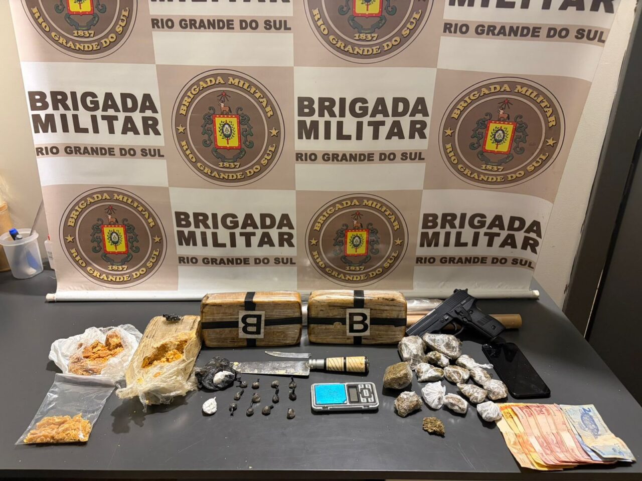 Brigada Militar prende homem procurado da Justiça por tráfico de drogas ...